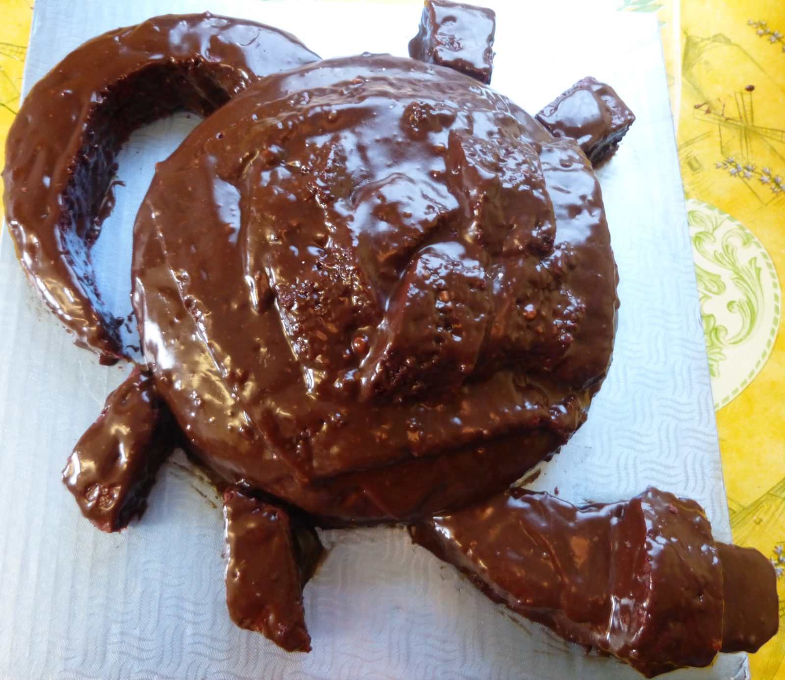 Dilly the Dinosaur Birthday Cake - The Gluten Free Greek